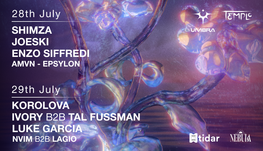 UMBRA X TEMPLO - Billets & Infos Officielles | Tidar