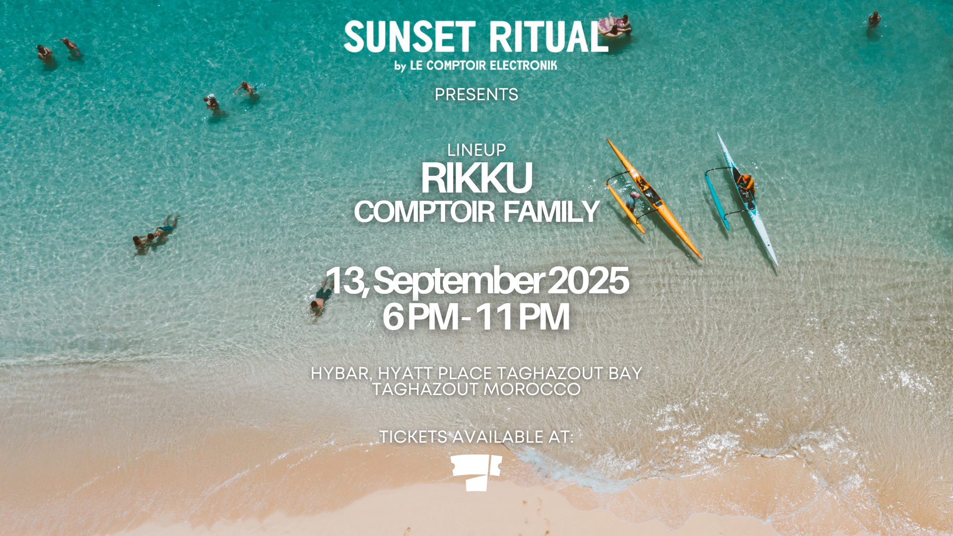 SUNSET RITUAL (SAT 13.09) - Billets & Infos Officielles | Tidar