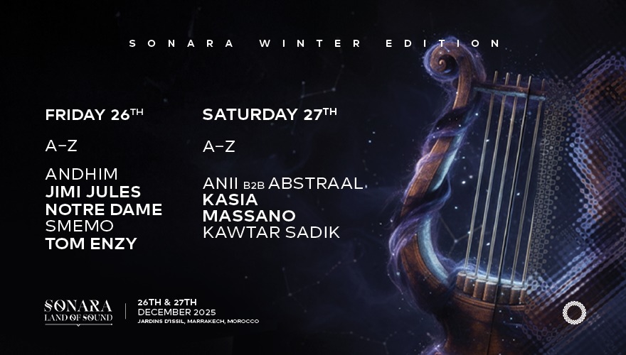 SONARA - LAND OF SOUND 3 - Billets & Infos Officielles | Tidar